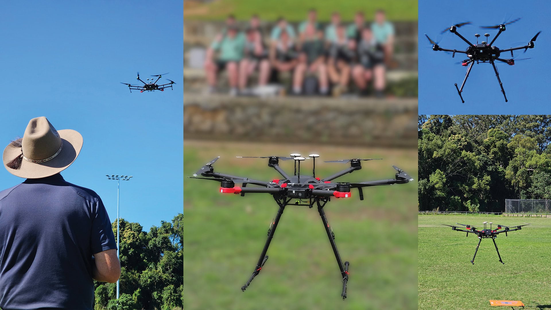 Students gain full 25kg Remote Pilot Licence flying the DJI Matrice ...